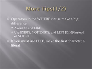 Something About Mysql Database Index | PPT