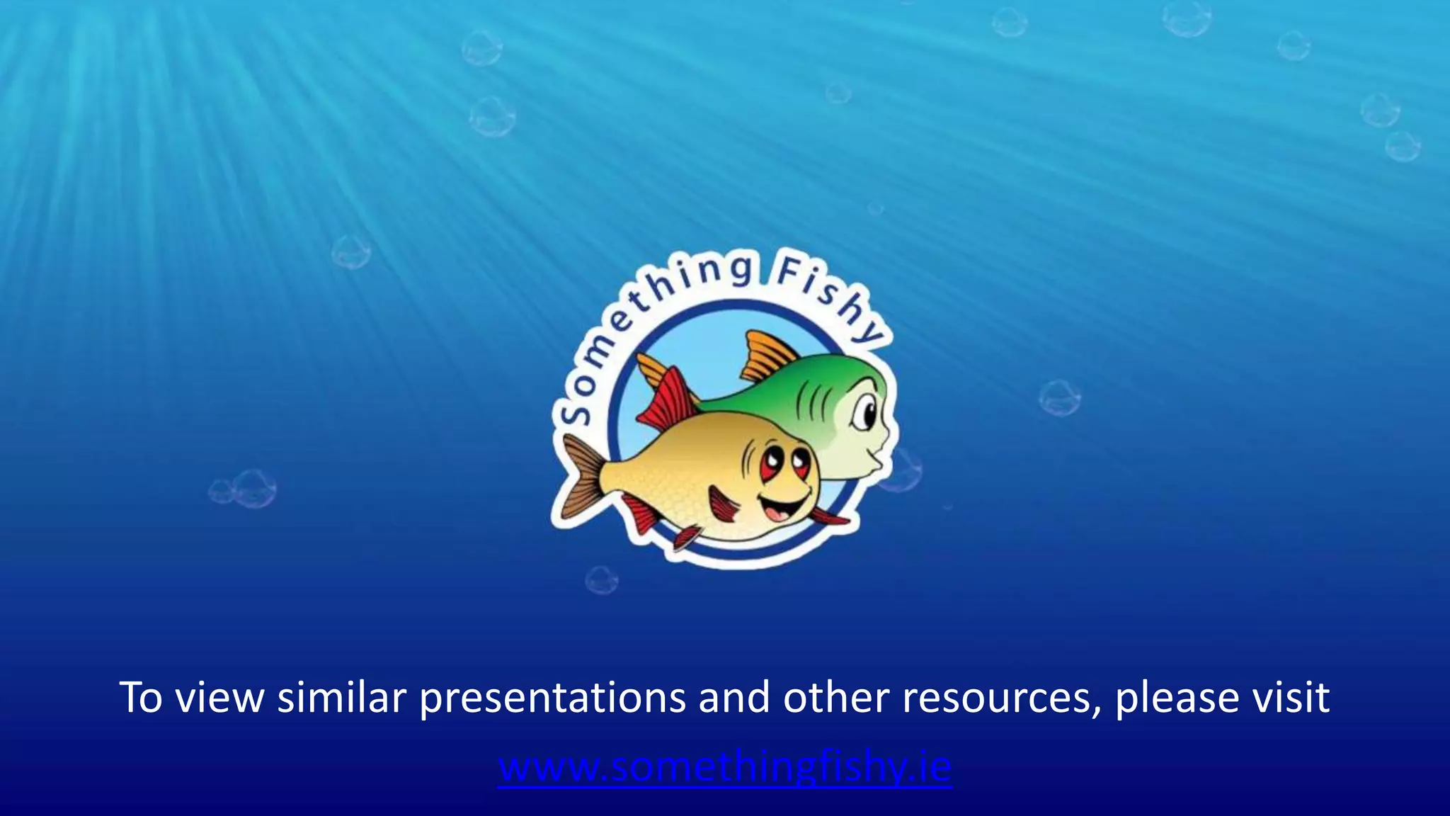 Fish: Nutritional Value and Food Pyramid - Something Fishy: Kids Lesson ...