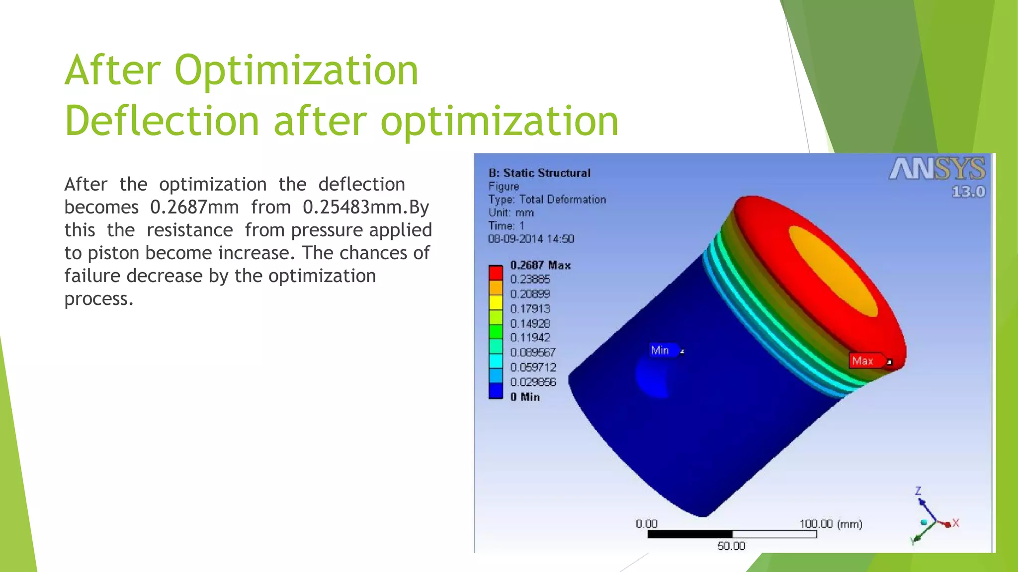 Some thing about piston design using ansys | PPT