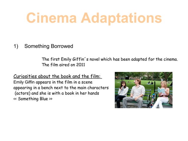 Something borrowed Book - Emily Giffin | PPT