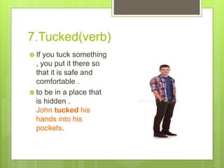 Vocabulary .Something happened in my street