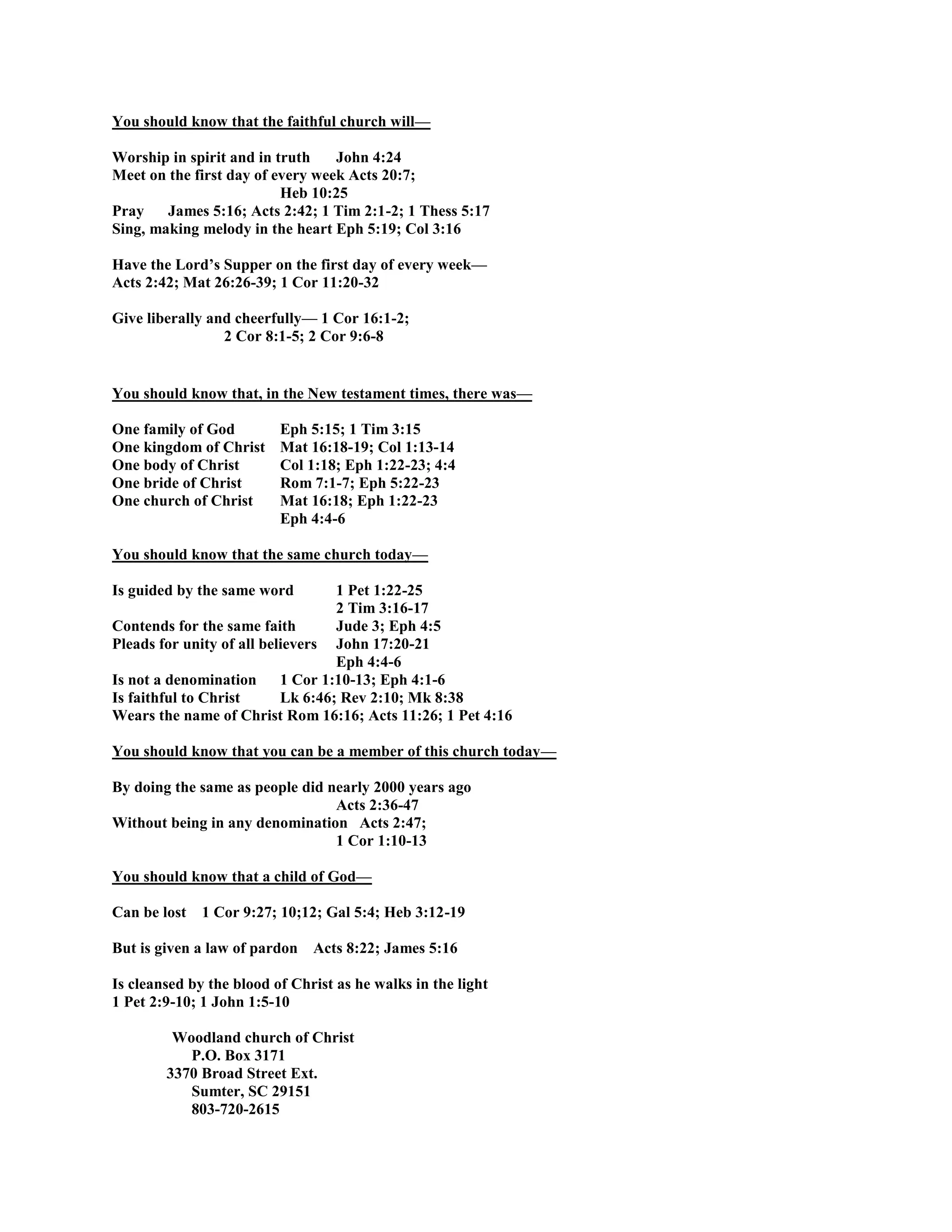 Some Bible Facts About The Church Jesus Built.docx