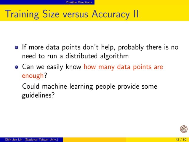 Some Thoughts On Large Scale Data Classification Ppt