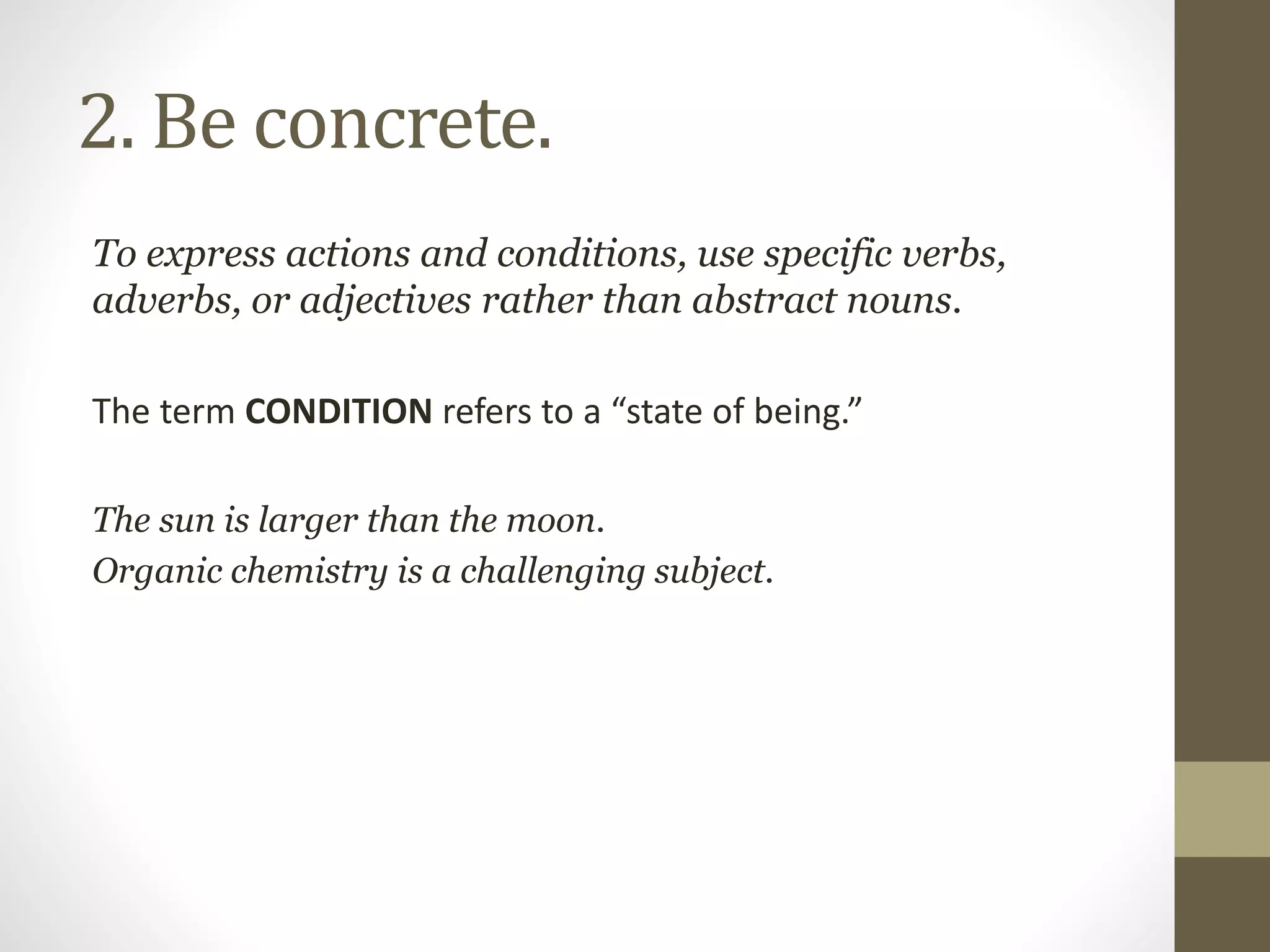 Some tips for writing stylish sentences | PPT