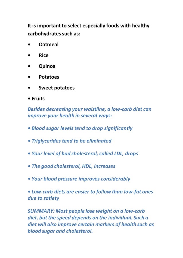 Some tips to speed up your weight loss | PDF