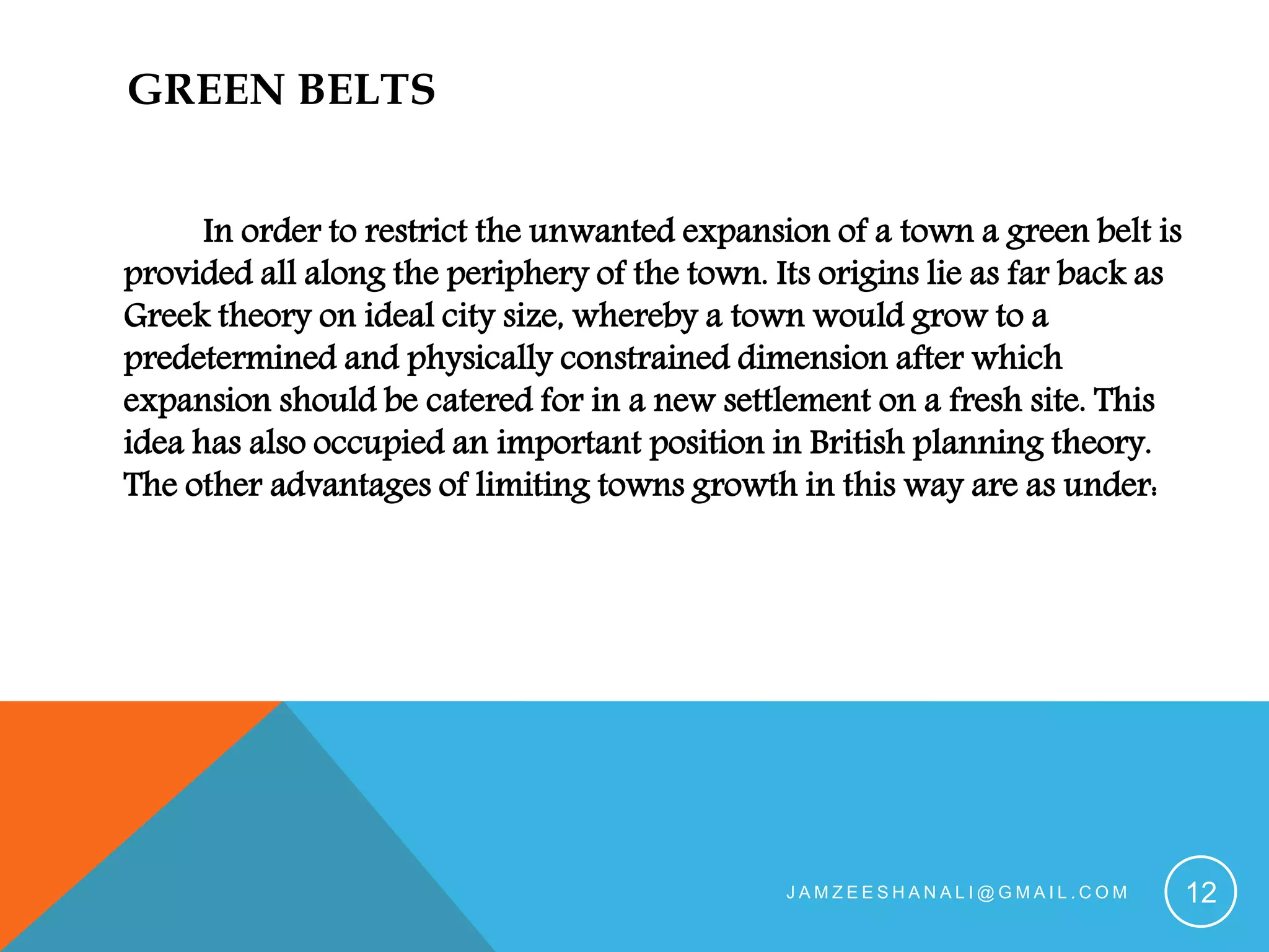 Some types of towns and cities | PPTX