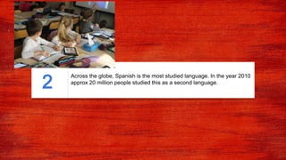 Some unknown facts about spanish language | PDF