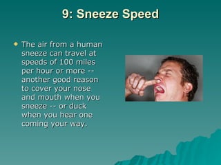 Some Unusual Facts About The Human Body | PPT