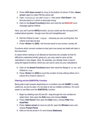 functions_in_microsoft_excel_2003 | PDF