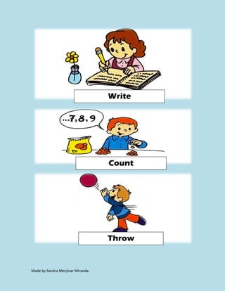 Some verbs pictures | PDF