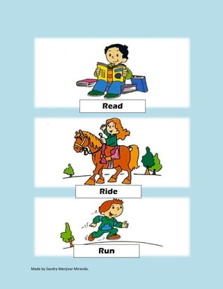 Some verbs pictures | PDF