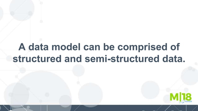 Somewhere between schema and schemaless | PPT