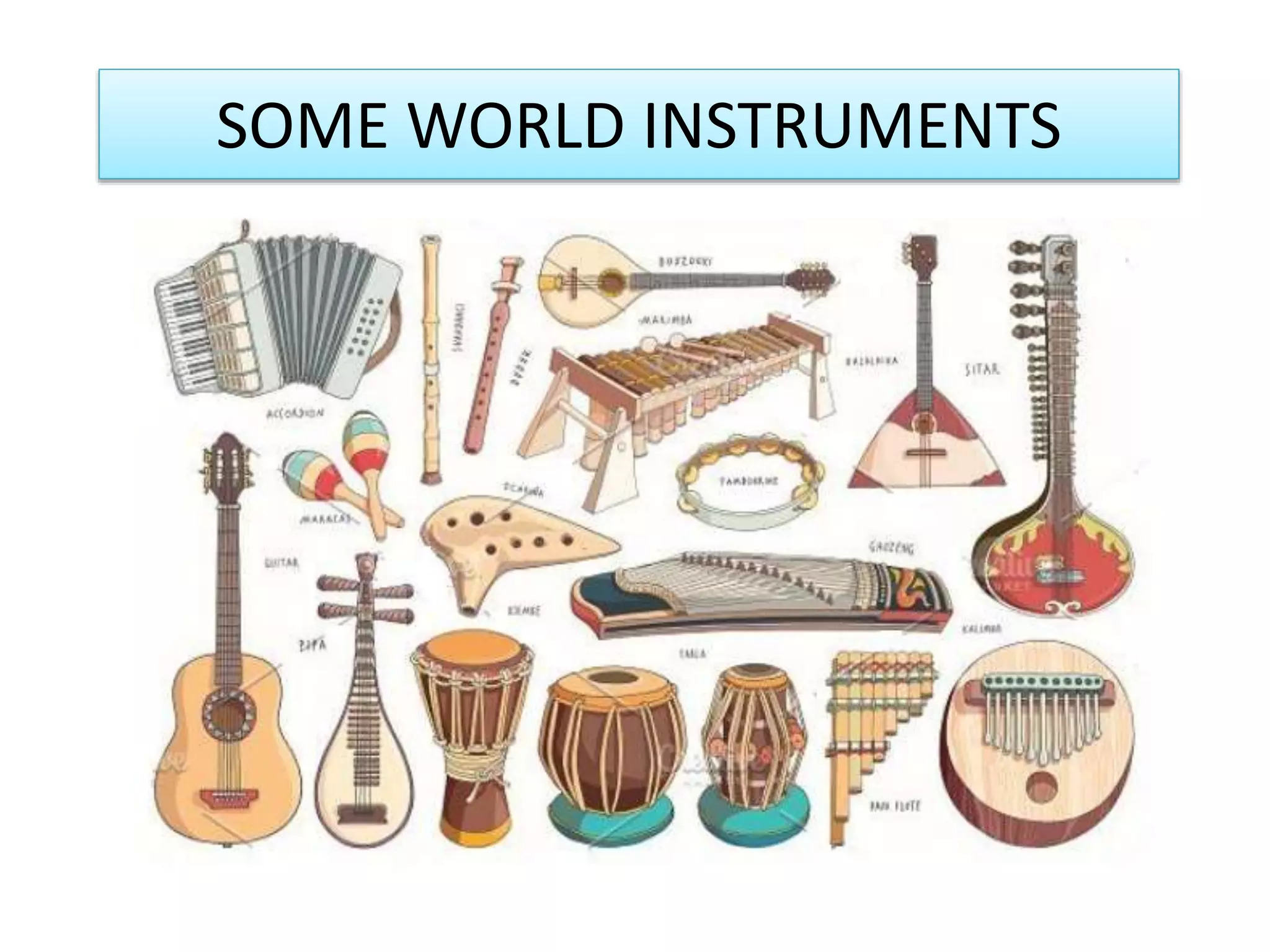 SOME WORLD INSTRUMENTS.pptx