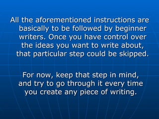 Some writing problems | PPT
