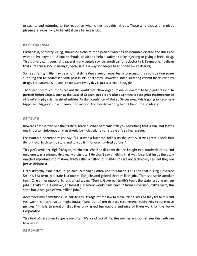 FOUR DIFFERENT TYPES OF WRITING STYLES | PDF