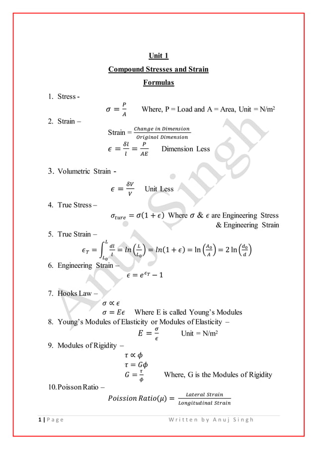Som formulas pdf | DOCX