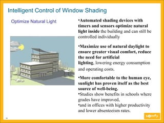 Intelligent Control of Window Shading and the Energy Triangle | PPT