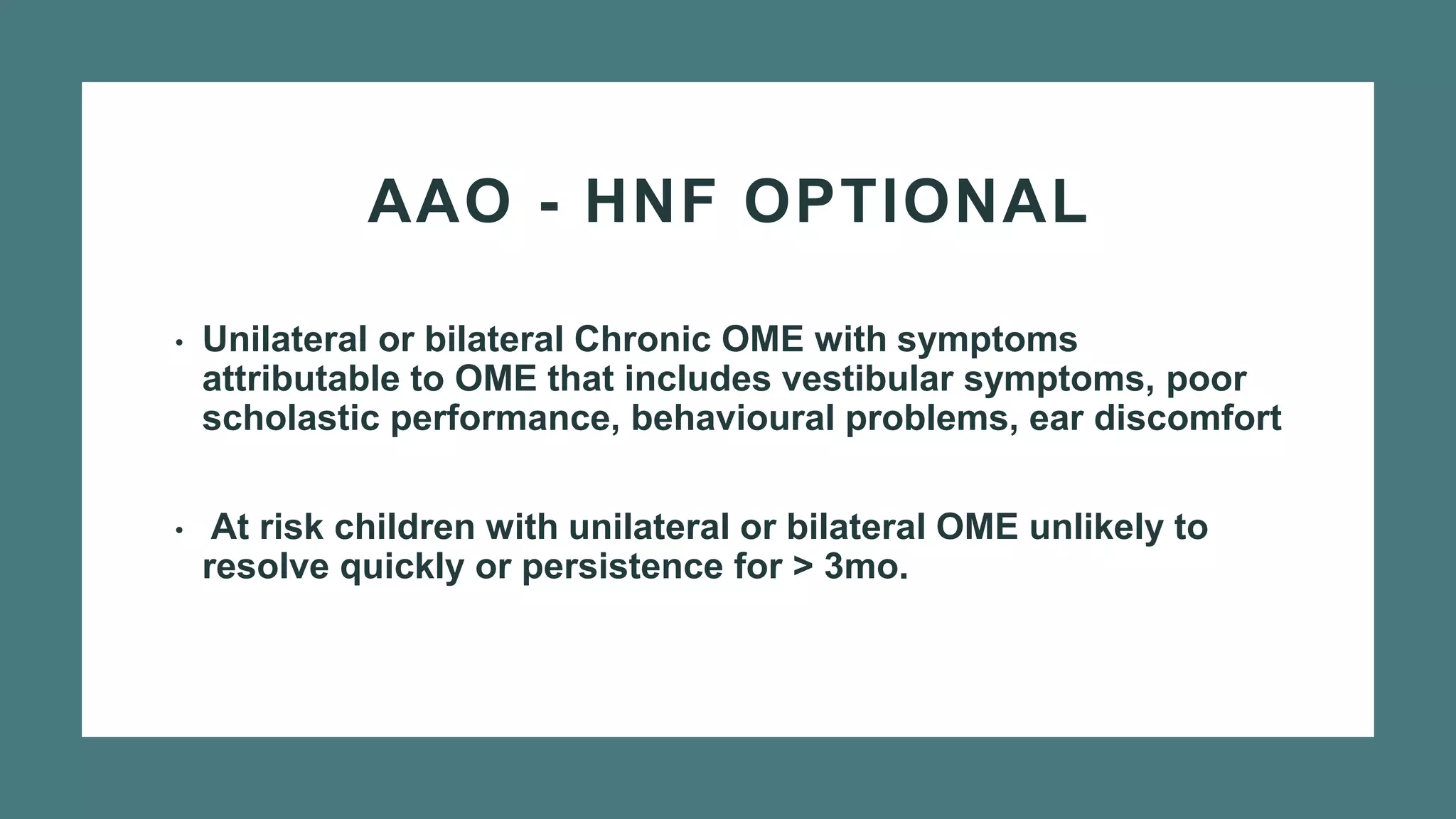 Serous Otitis media and Grommets | PPTX
