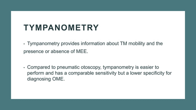 Serous Otitis media and Grommets | PPTX