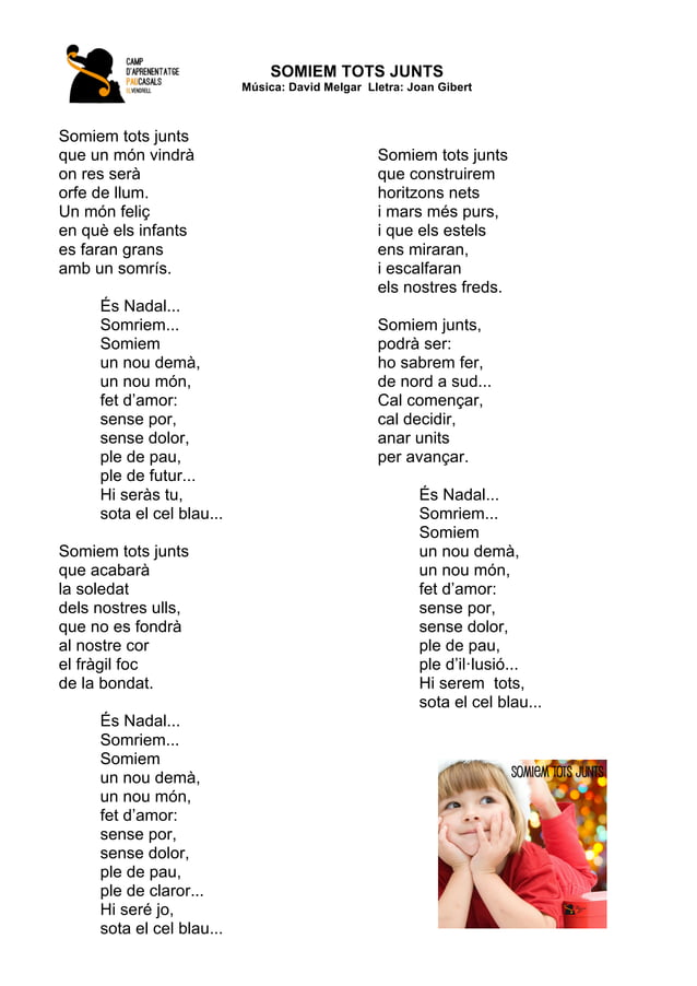Somiem tots-junts-lletra | PDF
