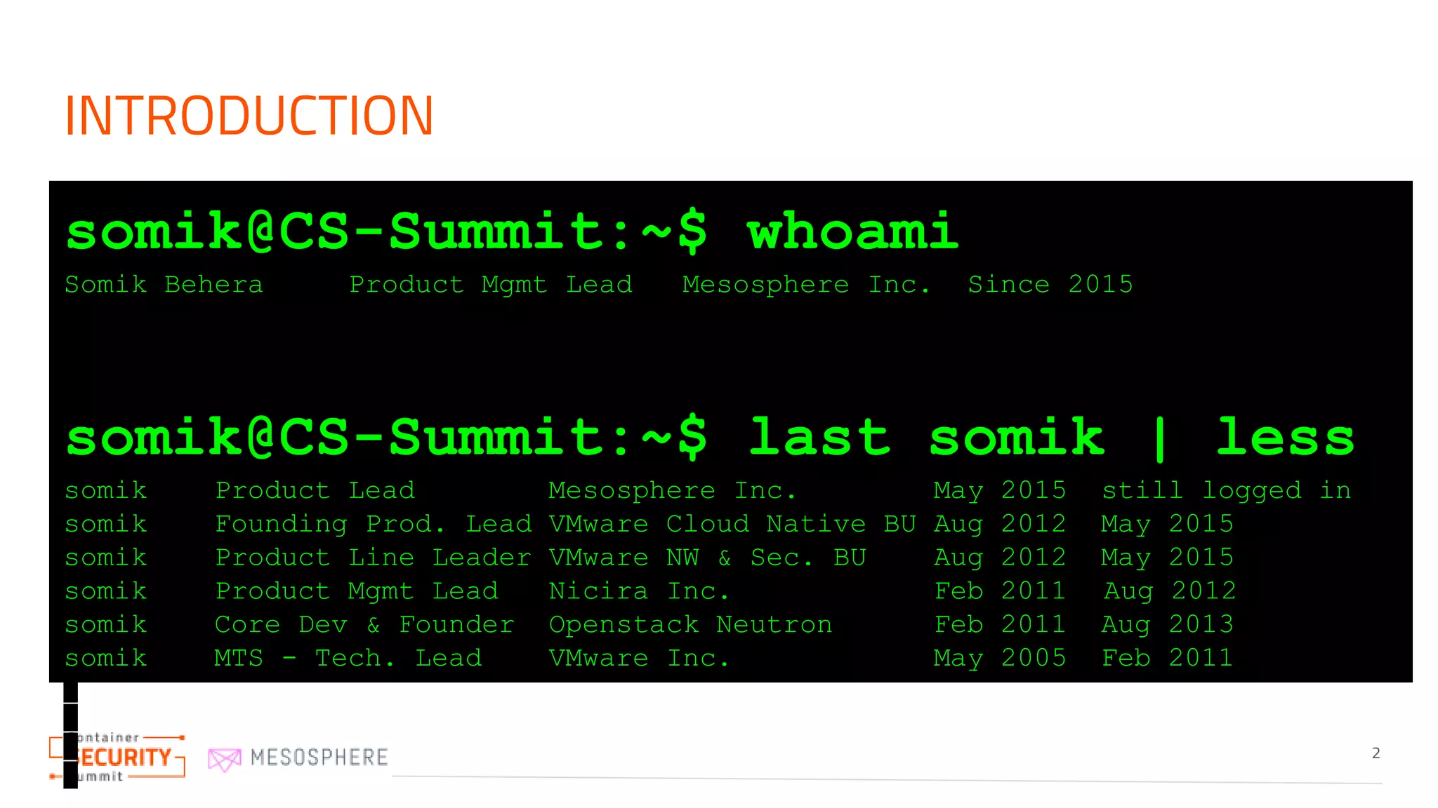 Container Infrastructure Security for Cloud Native Infrastructure | PPT