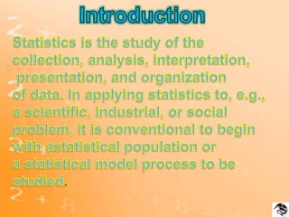 Statistics For Class X | PPTX