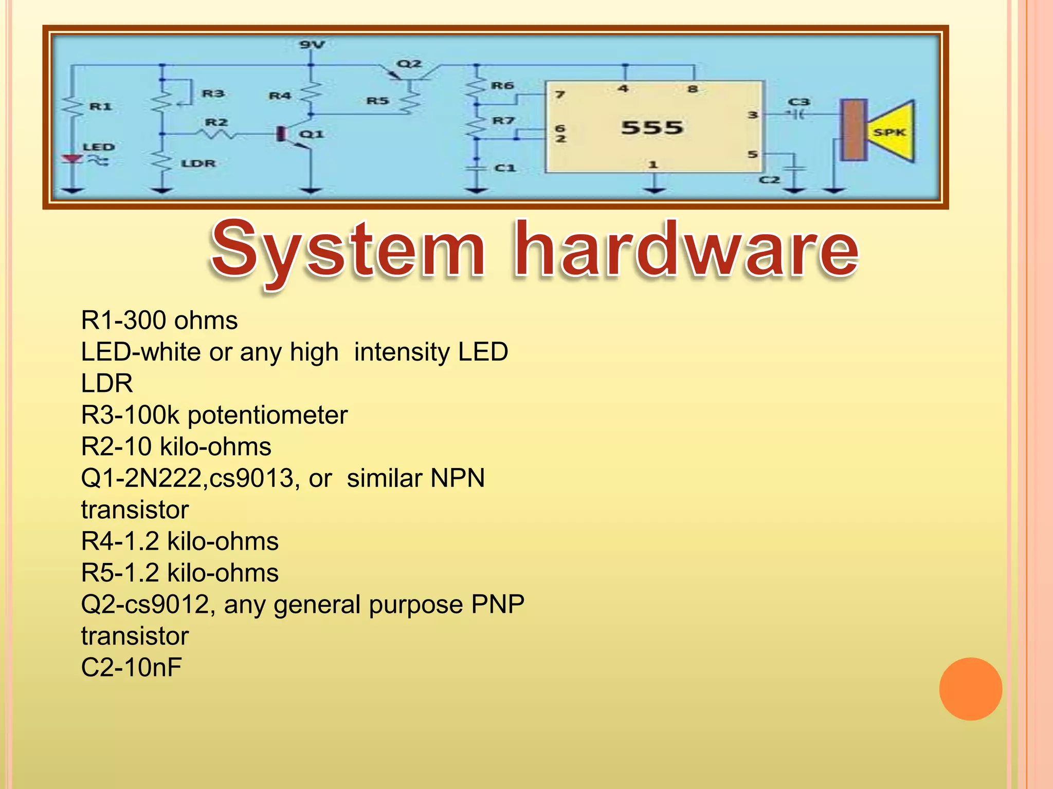Somke detector project presentation | PPTX