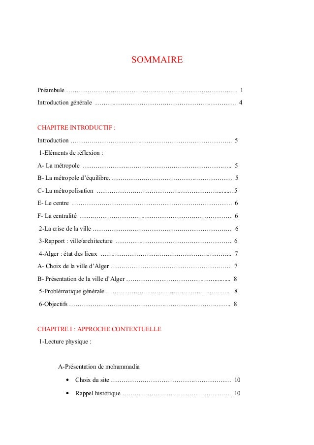 Exemple D Un Sommaire De Rapport De Stage Le Meilleur
