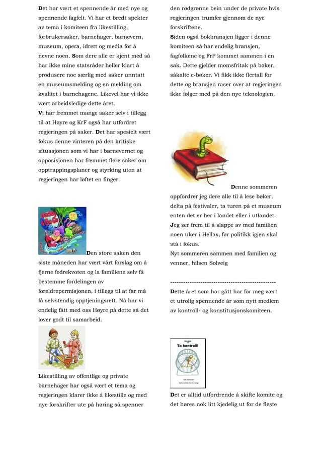 Sommerhilsen 10 Solveig | PDF