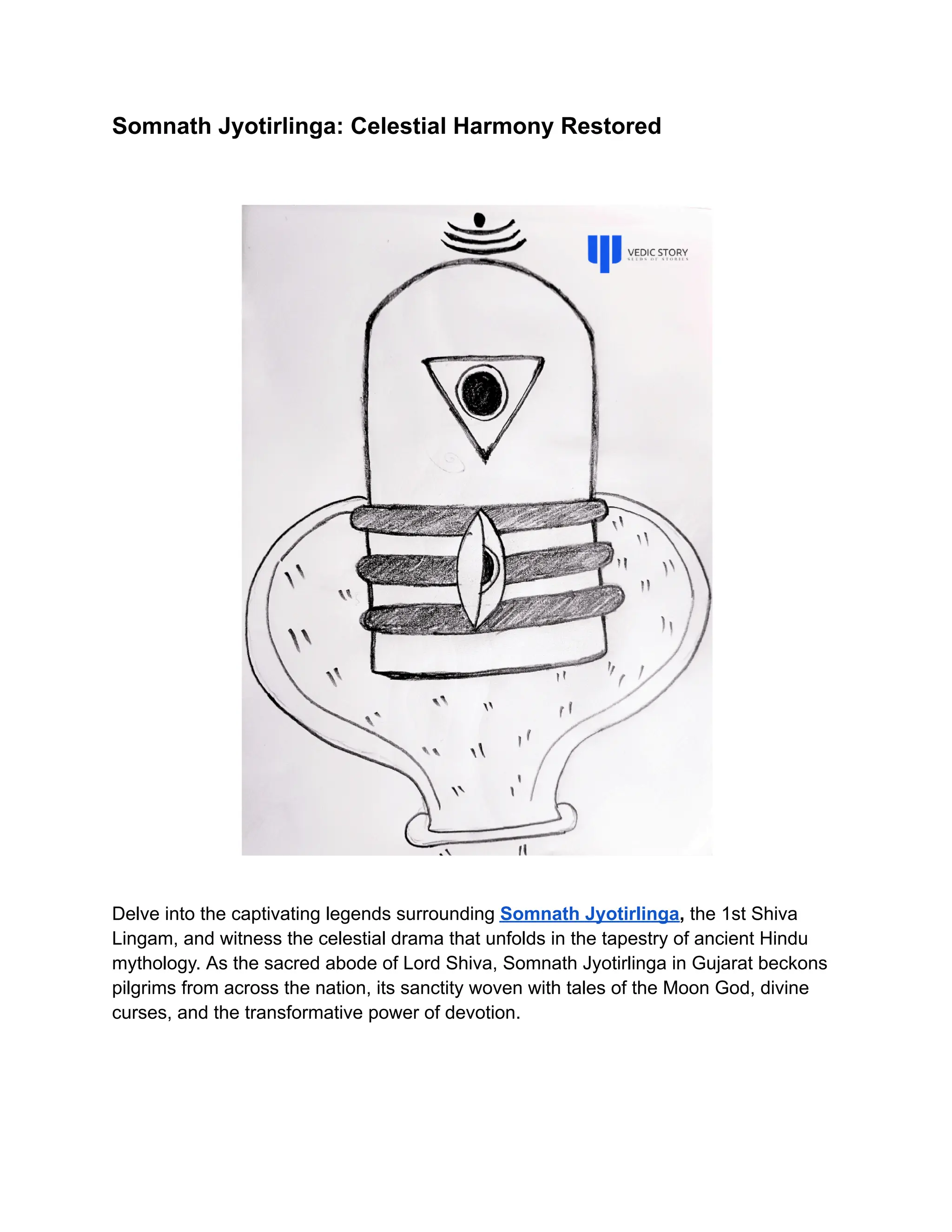 Somnath Jyotirlinga_ Celestial Harmony Restored.pdf | Hinduism | Religion & Spirituality