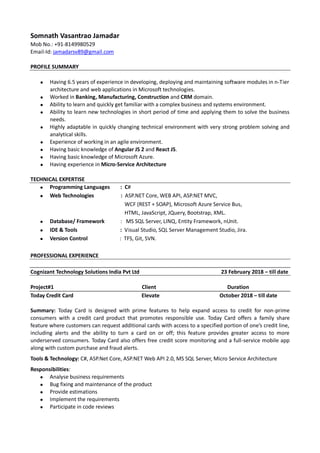 Somnath Resume | PDF