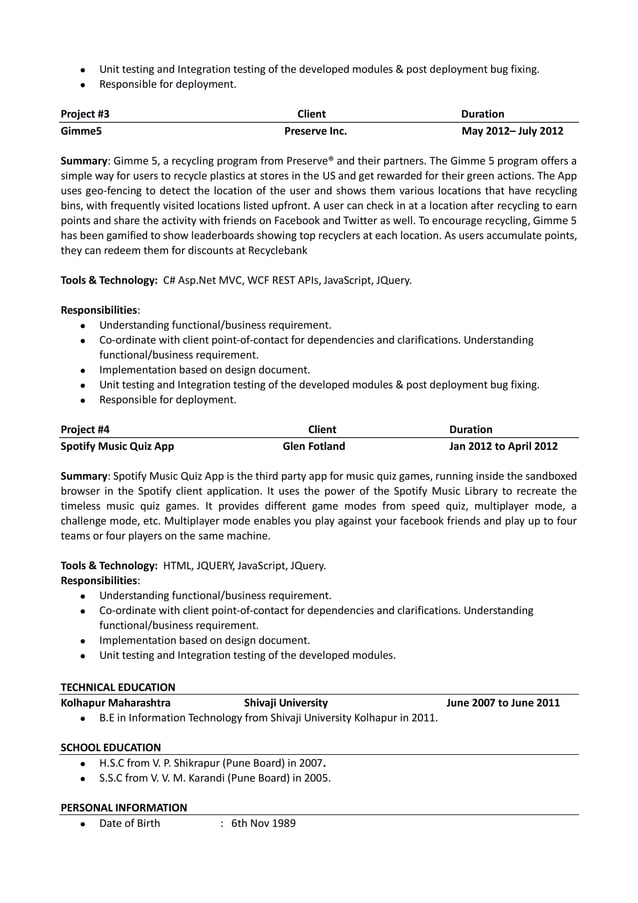 Somnath Resume | PDF