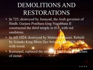 Somnath temple | PPTX