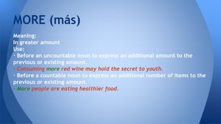 So, More, Too, Very, Enough | PPTX