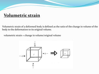 types of stress and strain | PPTX
