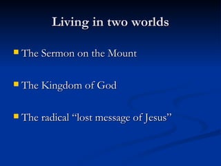 Sermon on the Mount Introduction | PPT