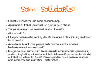 Som solidaris | PDF