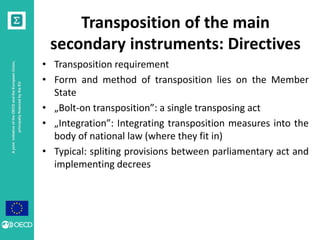 Reka Somssich, Methods of legal transposition, Ankara 24 May 2016 | PPT