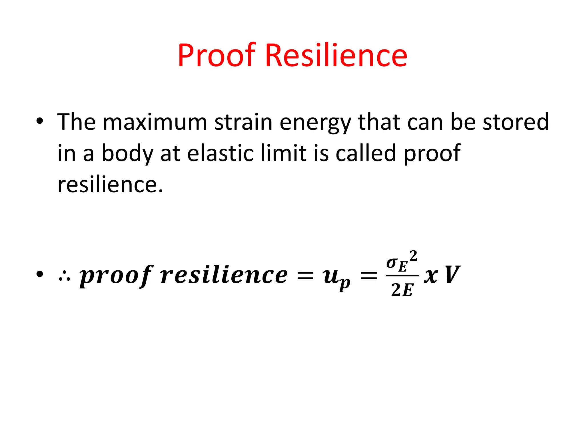 STRAIN ENERGY CONCEPT STRENGTH OF MATERIAL | PPTX