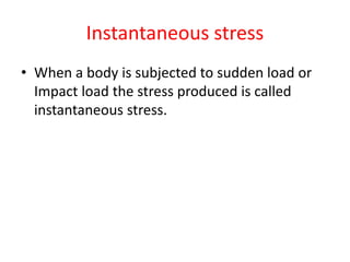 STRAIN ENERGY CONCEPT STRENGTH OF MATERIAL | PPTX