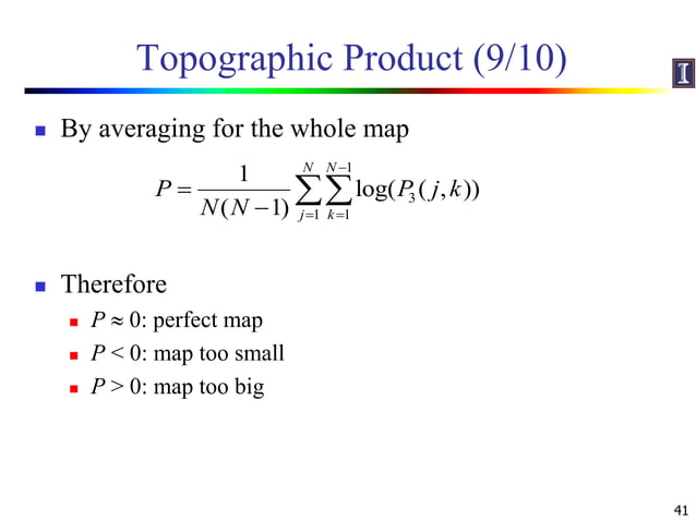 Self Organizing Feature Mapsom Topographic Product Cascade 2 Algorithm Ppt