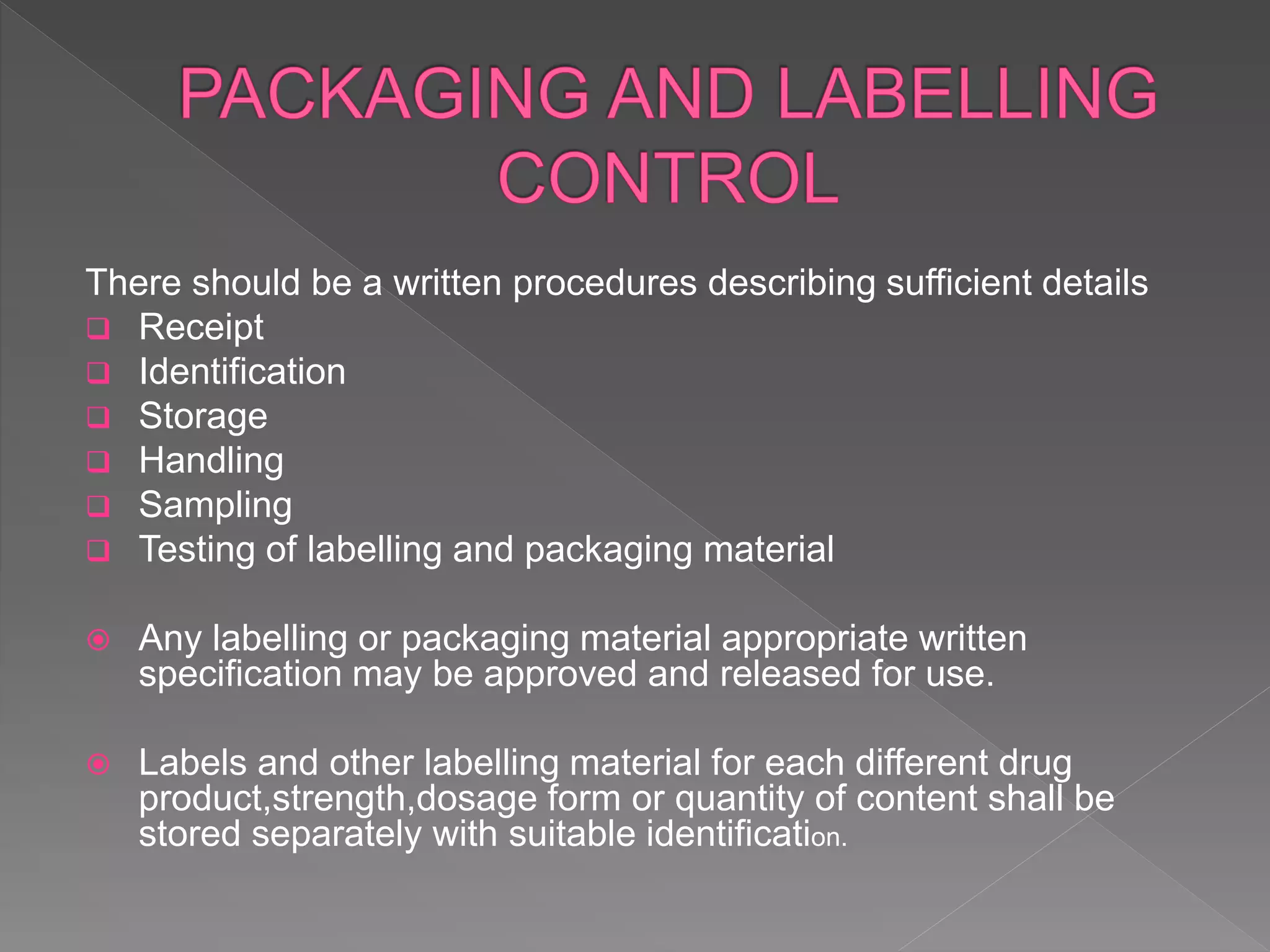 current good manufacturing practise (cgmp) | PPTX