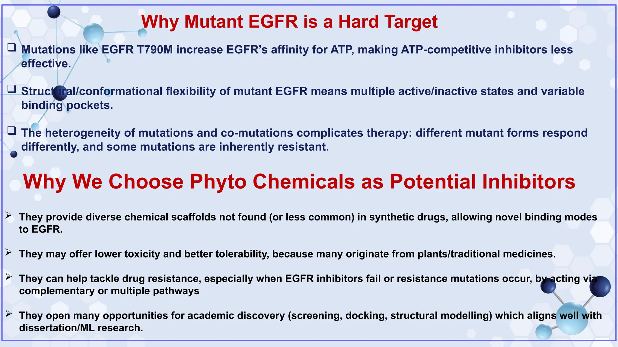 Somya Challenge How EGFR causes cancer and how drugs can deal with it ...