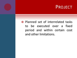 project planning | PPT
