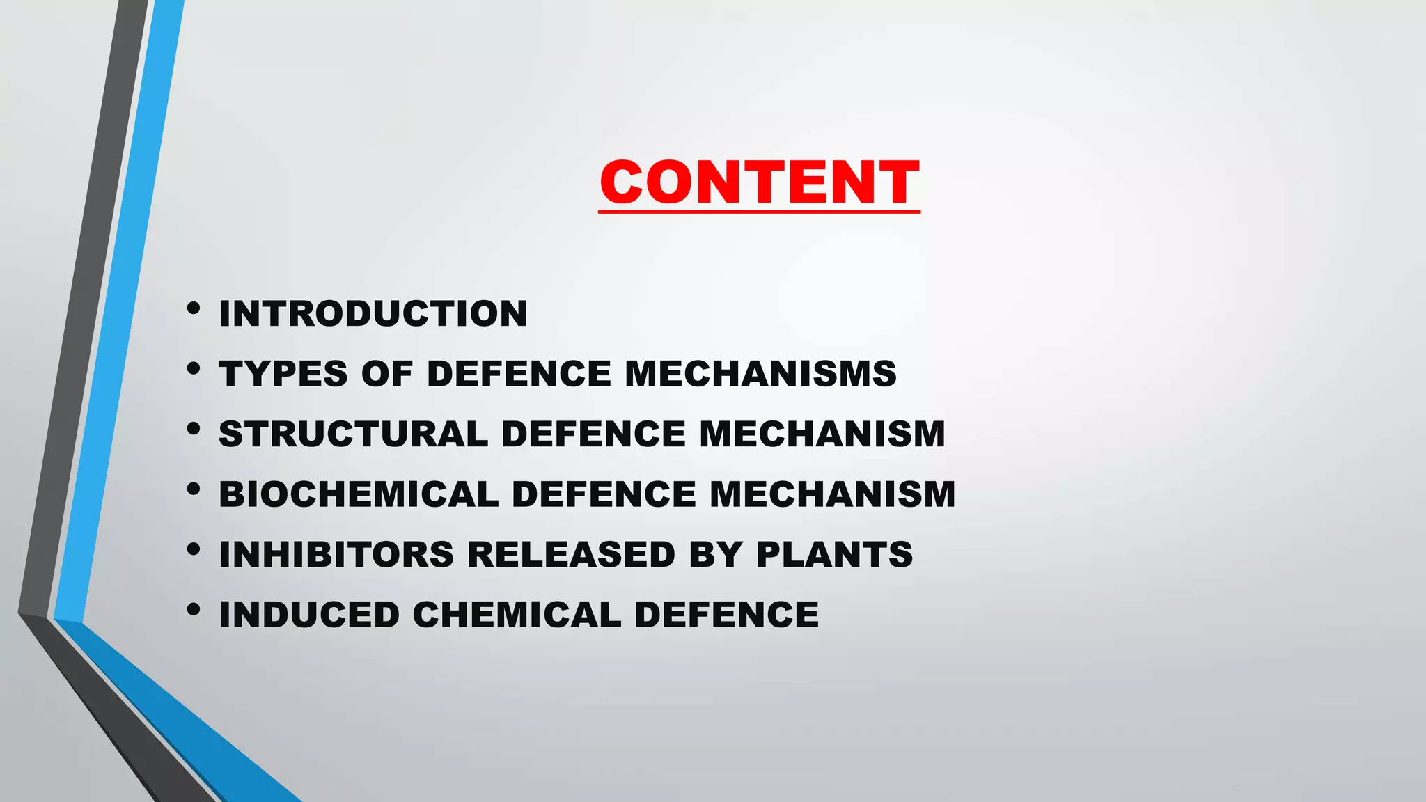 DEFENCE MECHANISM IN PLANTS. | PPTX