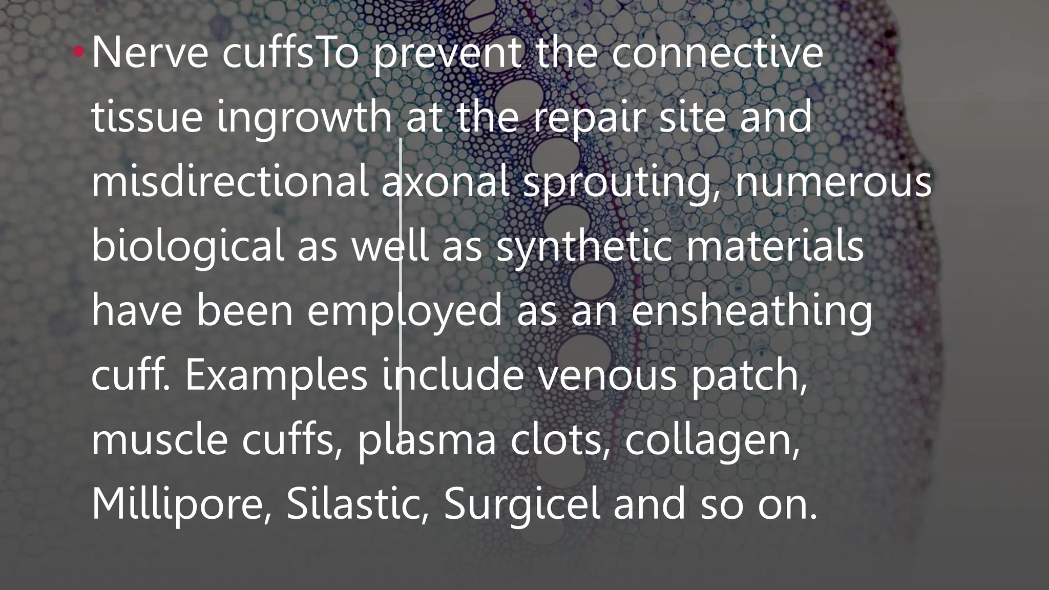 Suture of peripheral nerve .This is a ppt about peripheral nerve suture ...