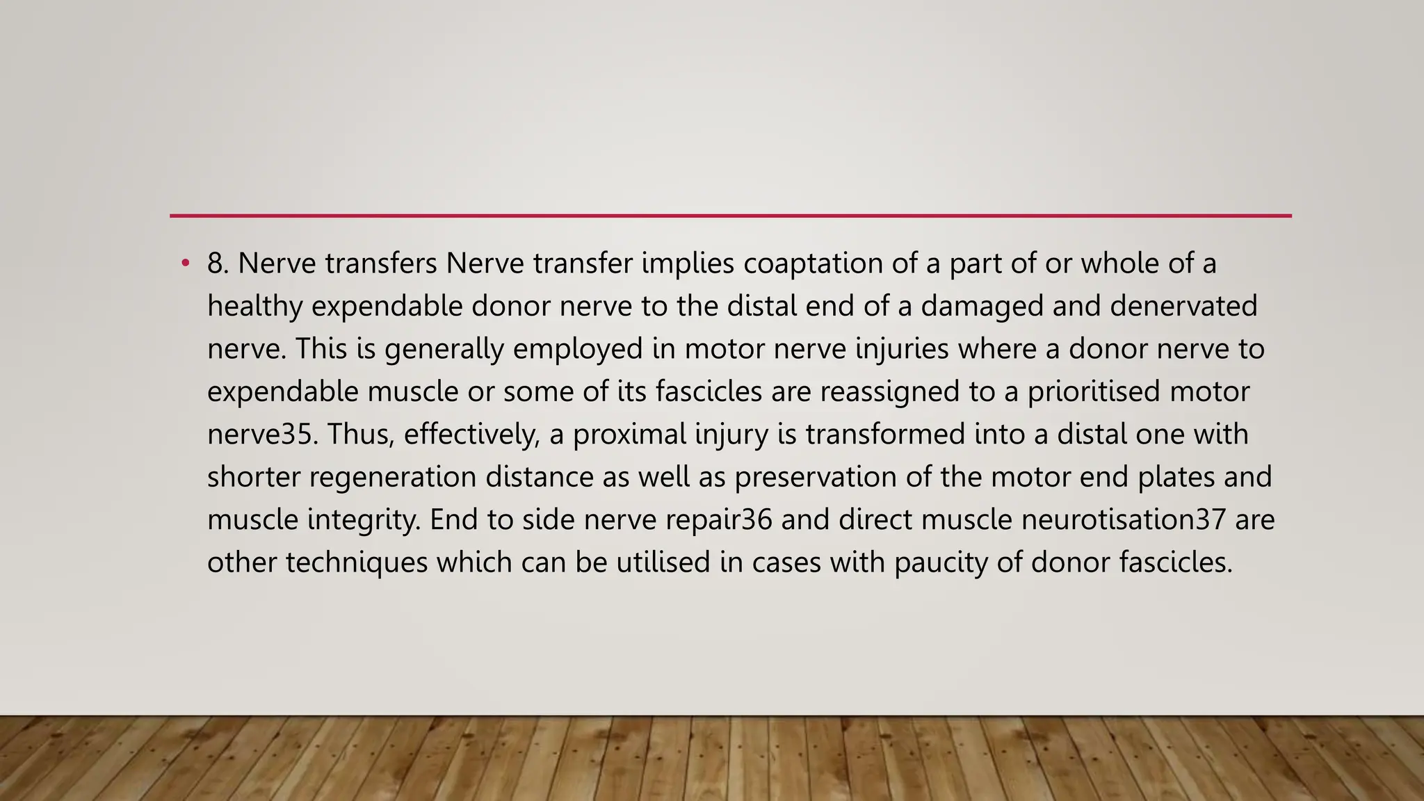 Suture of peripheral nerve .This is a ppt about peripheral nerve suture ...