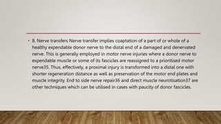 Suture of peripheral nerve .This is a ppt about peripheral nerve suture ...
