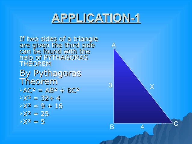 Pythagoras Theorem | PPT | Physics | Science