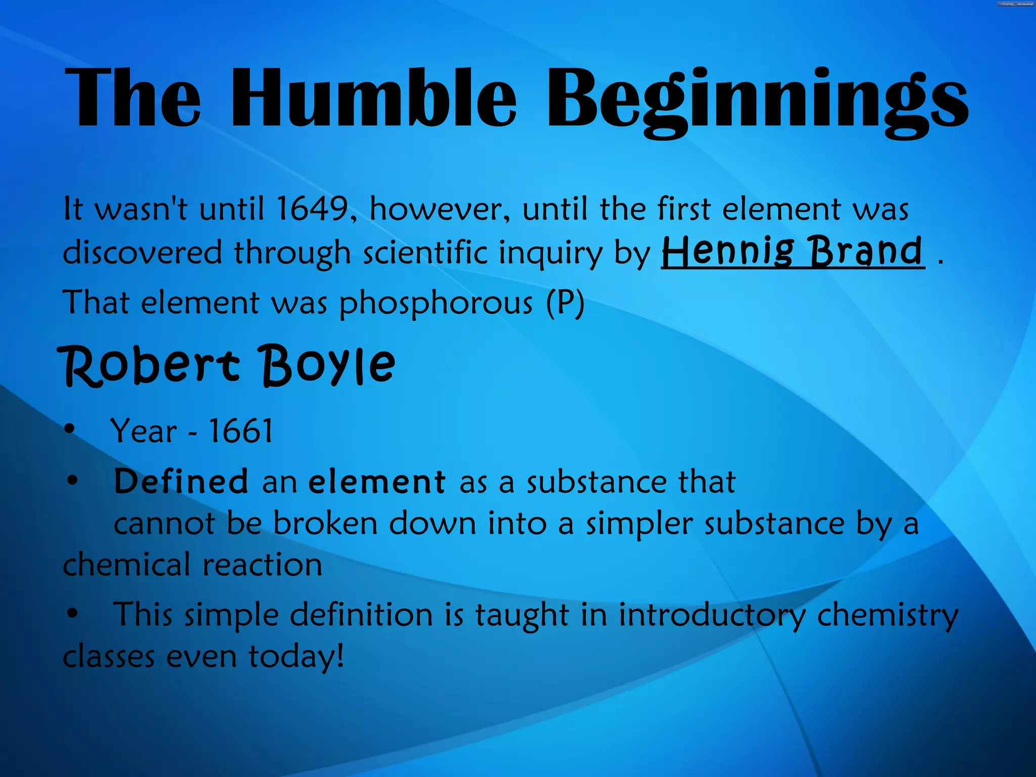 History Of Periodic Table | PPT